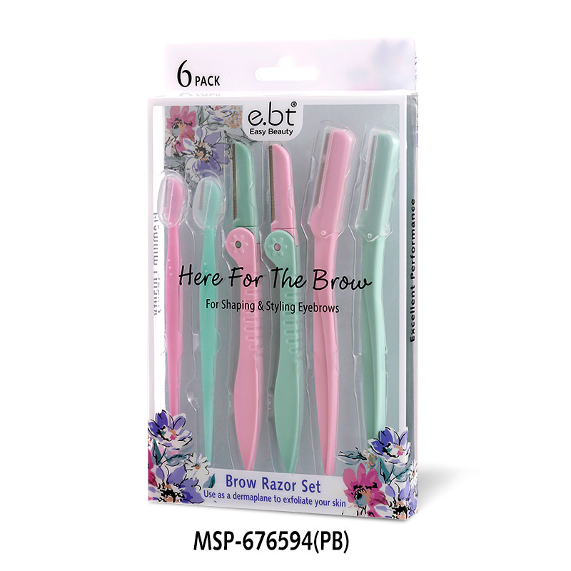 6 PCS Eyebrow Razor Pack MSP-676594 - Horizon