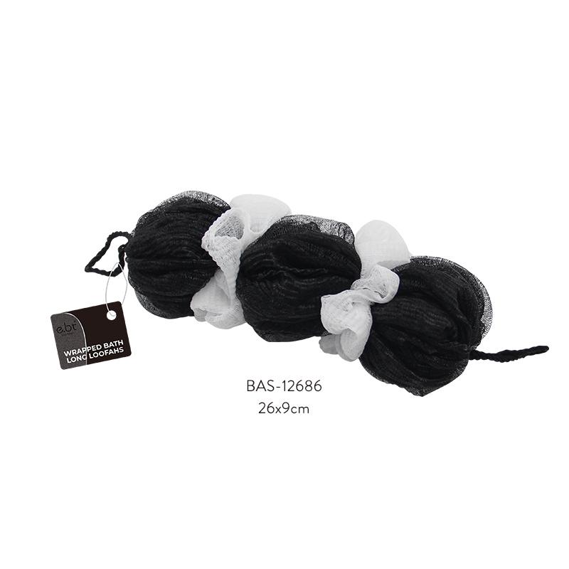 Multi Colors Sponge Bath Puff Shower Scrubber Soft Exfoliating Body ...